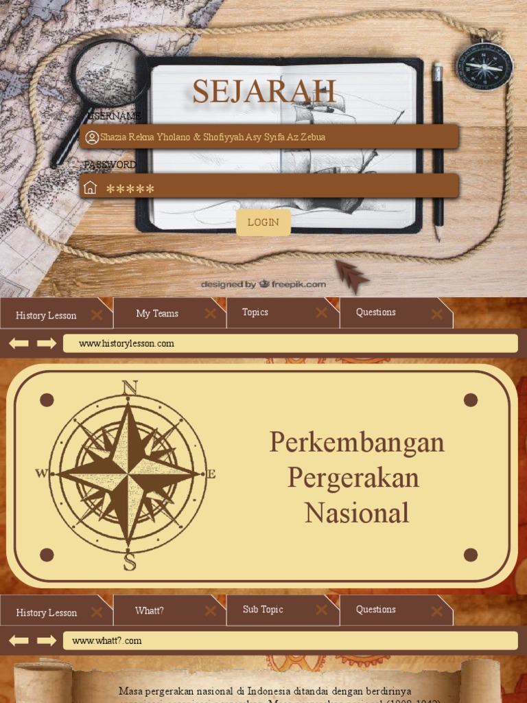 Perkembangan Pergerakan Nasional | PDF