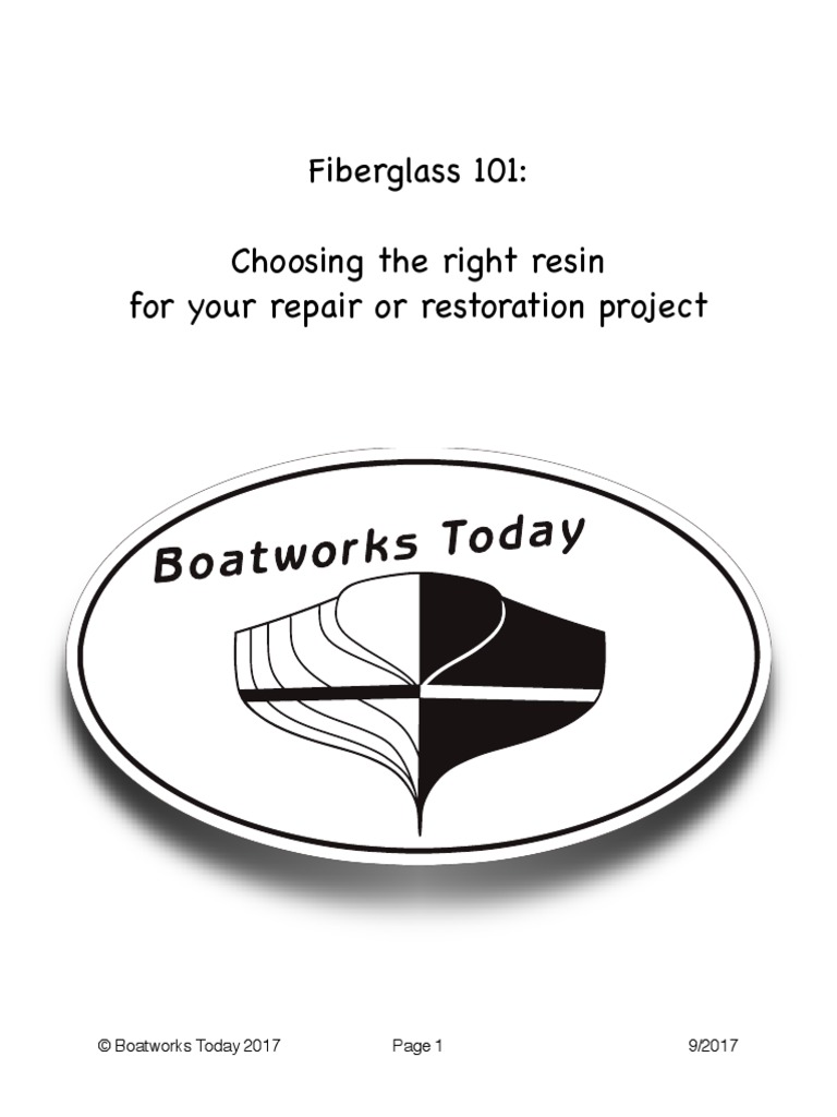 Fiberglass 101 Resin Guide | PDF