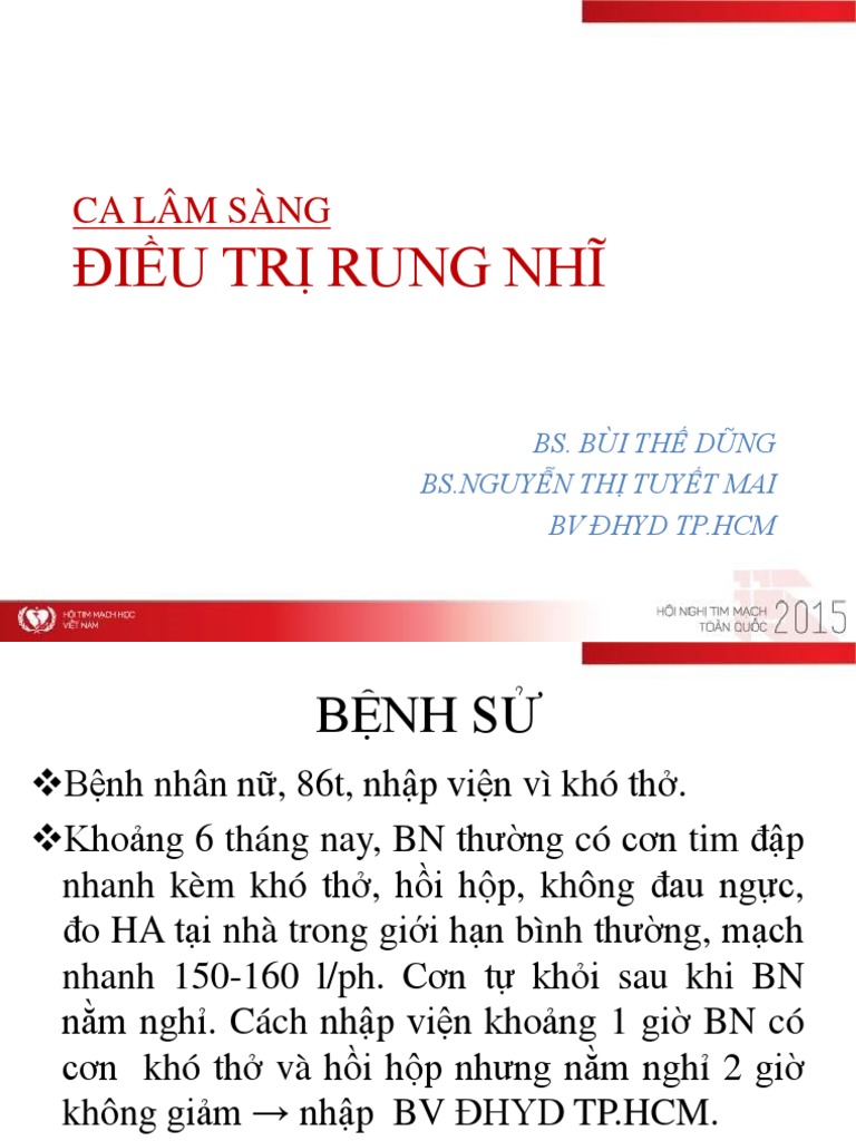 Case lâm sàng điều trị rung nhĩ | PDF