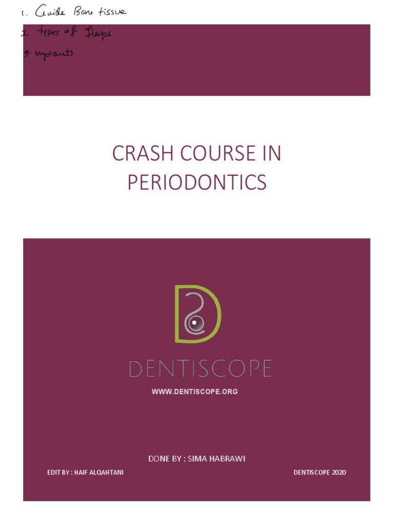 Crash Course in Periodontics | PDF | Periodontology | Medical Specialties