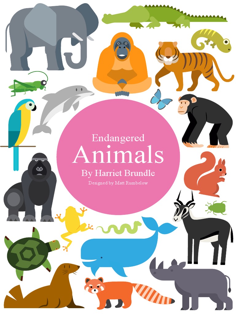 Endangered Animals Infographics | PDF