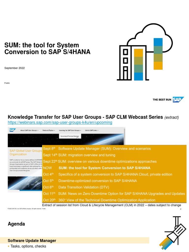 4-SUM The Tool For System Conversion To SAP S4HANA | PDF | Databases ...