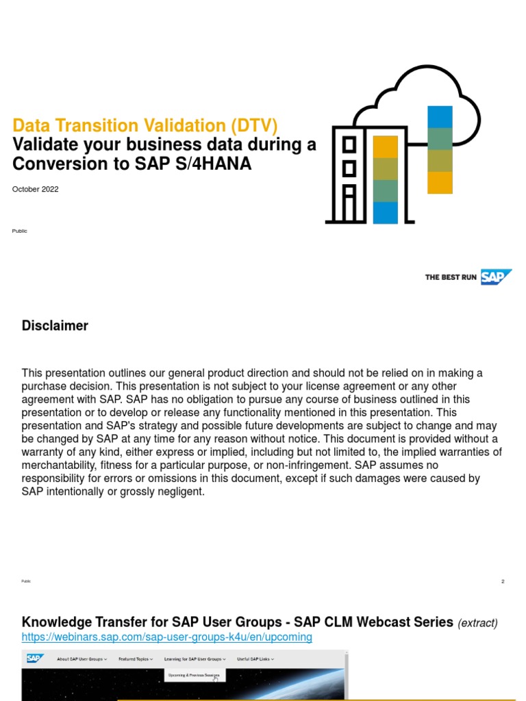 8-DTV Data Transition Validation | PDF | Computer Science | Information Technology Management