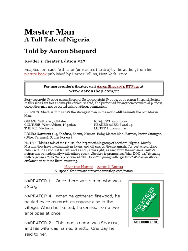 RTE #27 - Master Man | PDF