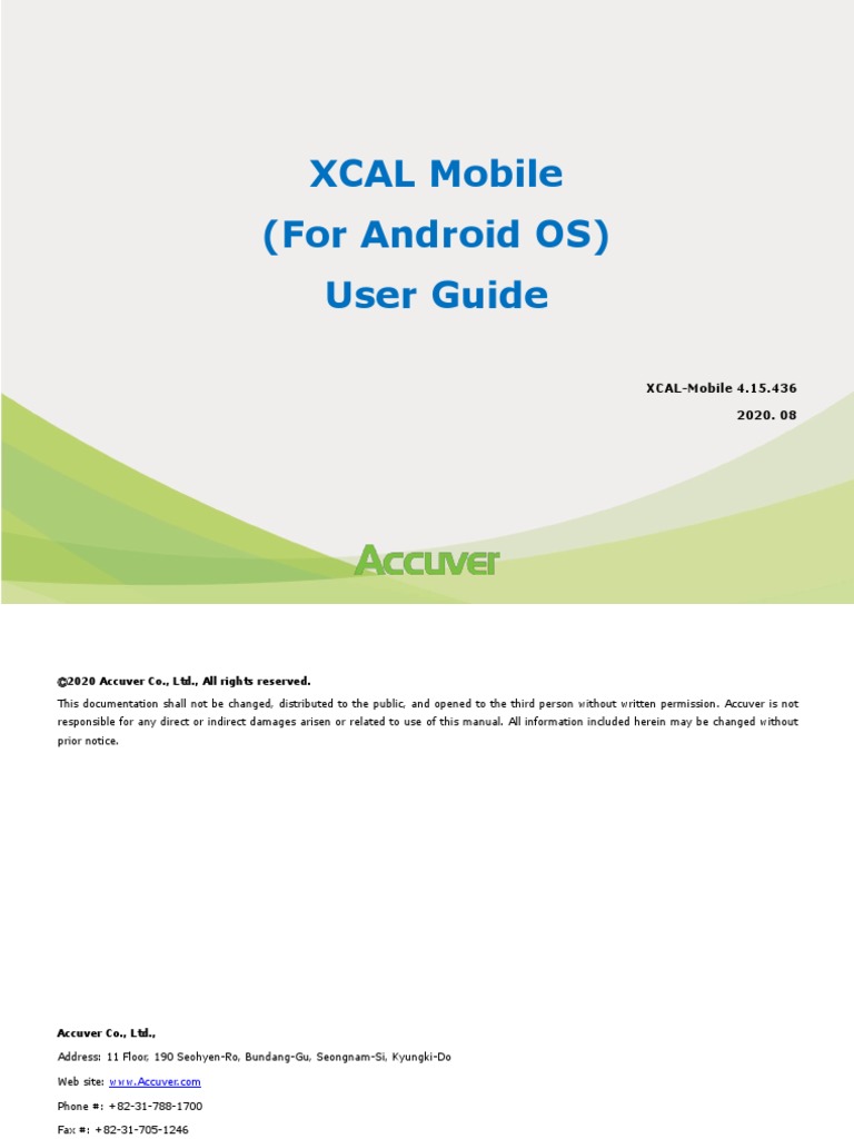 XCAL-Mobile User Guide v4 15 | PDF | Smartphone | Icon (Computing)