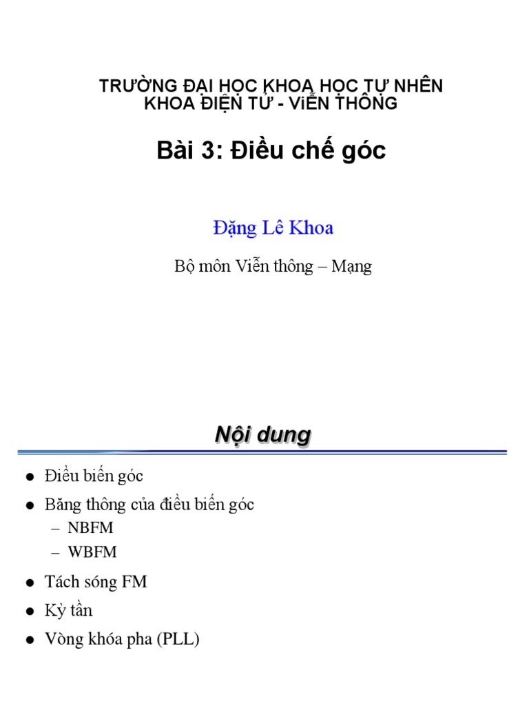 Bai 3 - FM - 2021 | PDF