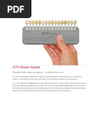 Vita 3d-Master Shade Guide To Use | PDF | Color | Hue