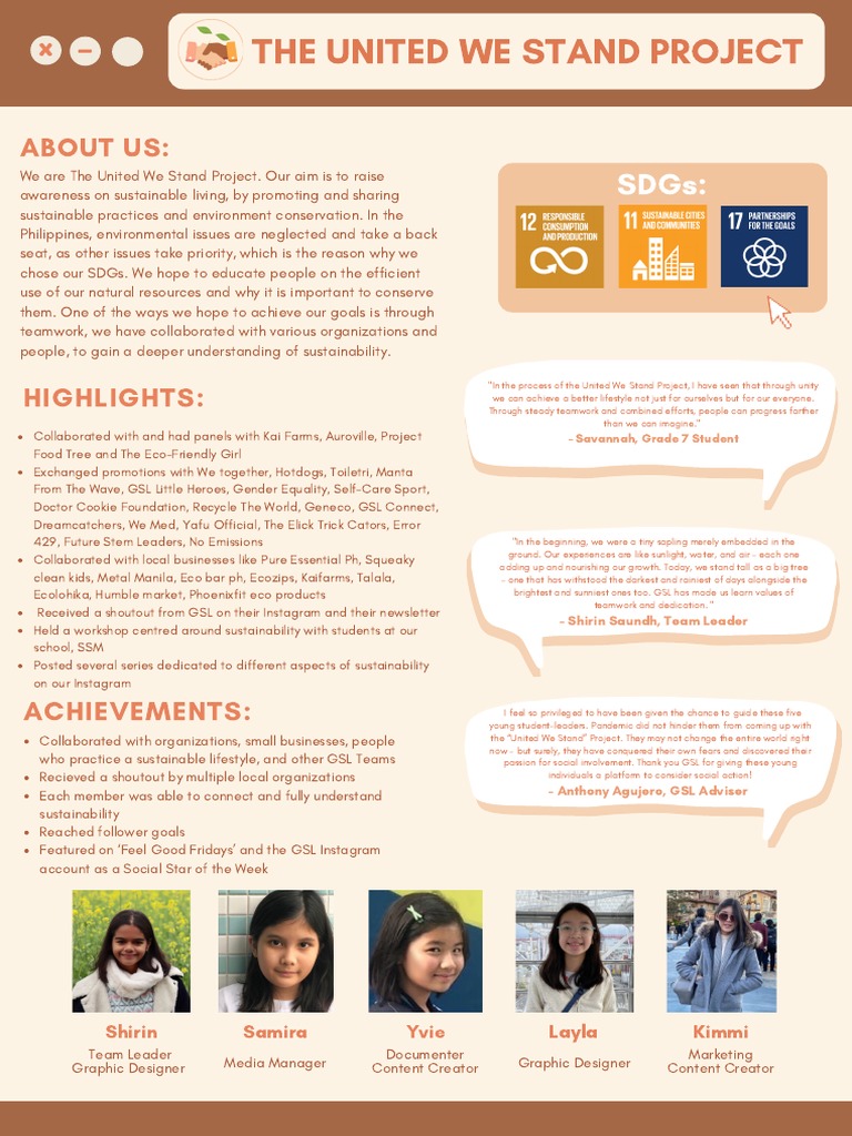 GSL Final Report United | PDF | Sustainability | Economies