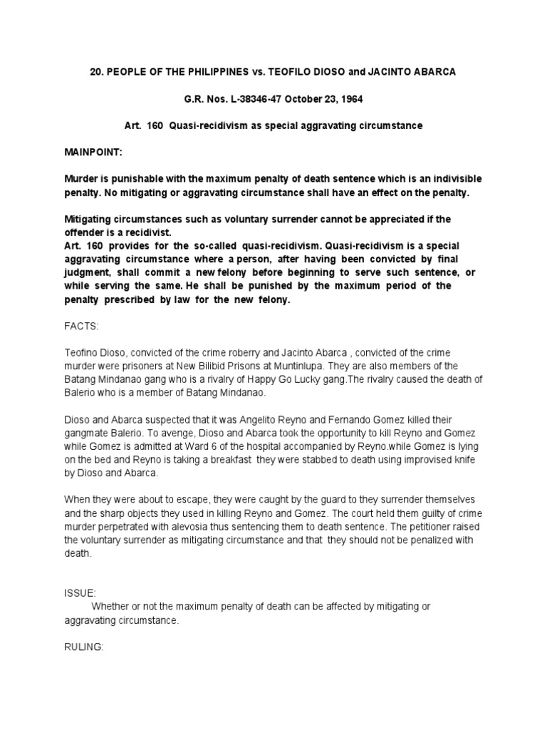 20 - People vs. Dioso | PDF