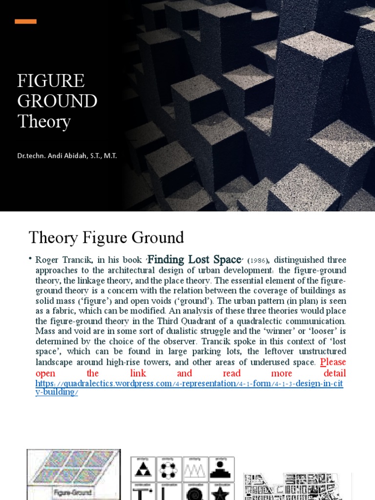 FIGURE GROUND Theory | PDF