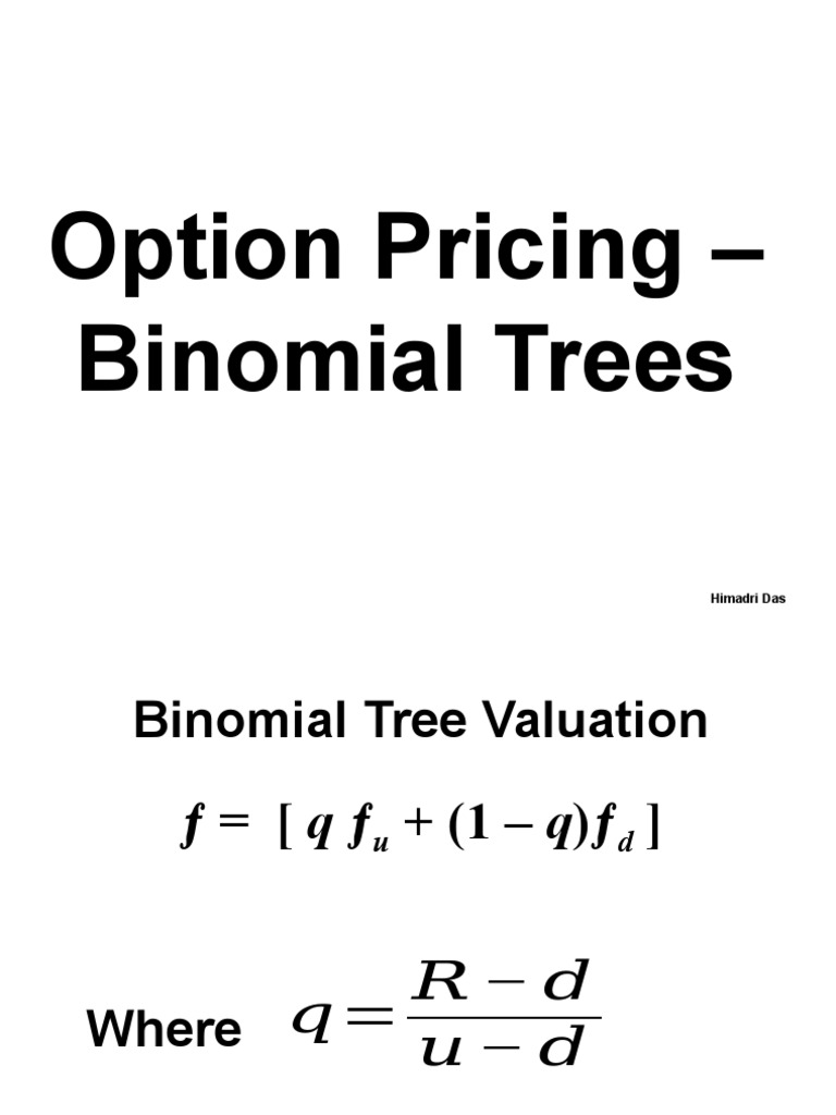 Binomial Trees | PDF