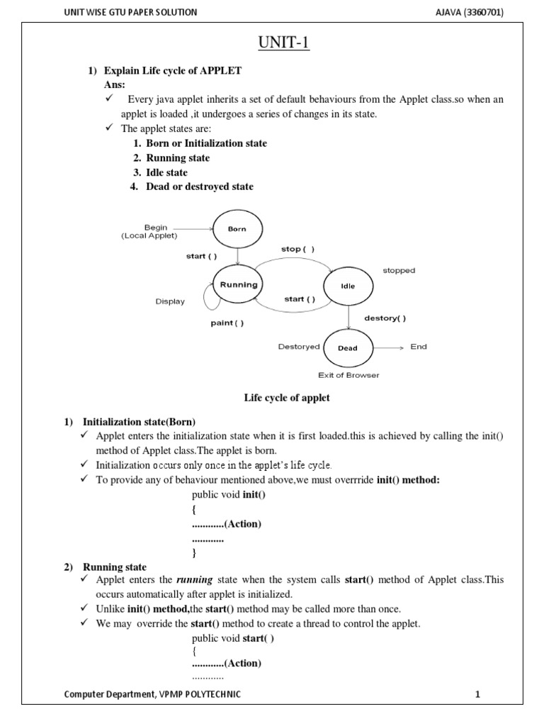 AJAVA Question With Answer | PDF | Java (Programming Language) | World Wide Web