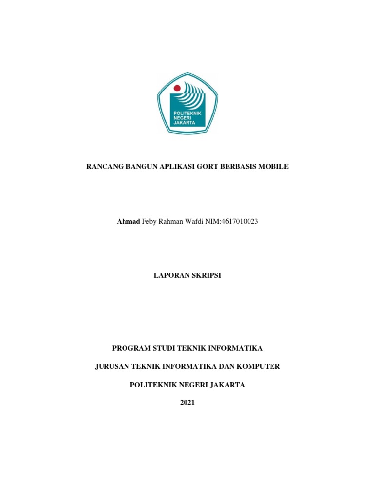 Ahmad Feby Rahman Wafdi Final Ok | PDF