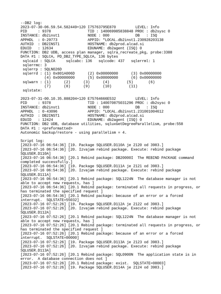 DB 2 | PDF | Ibm Db2 | Computing