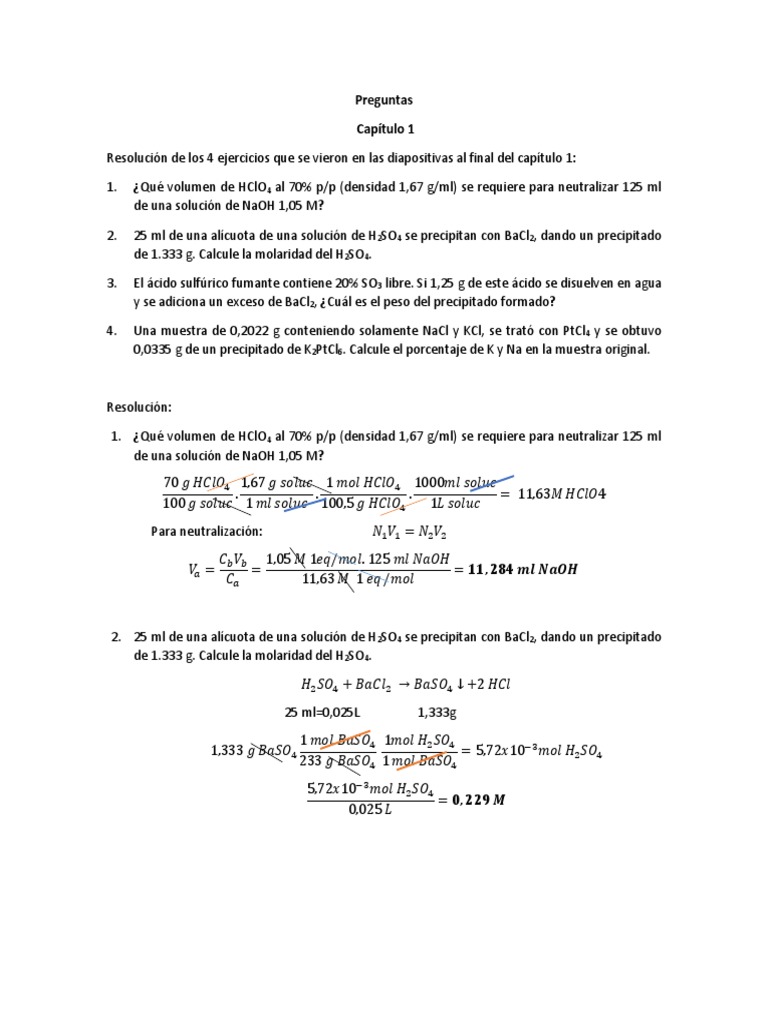 Capitulo 1 Preg Henry | PDF | Materiales | Química
