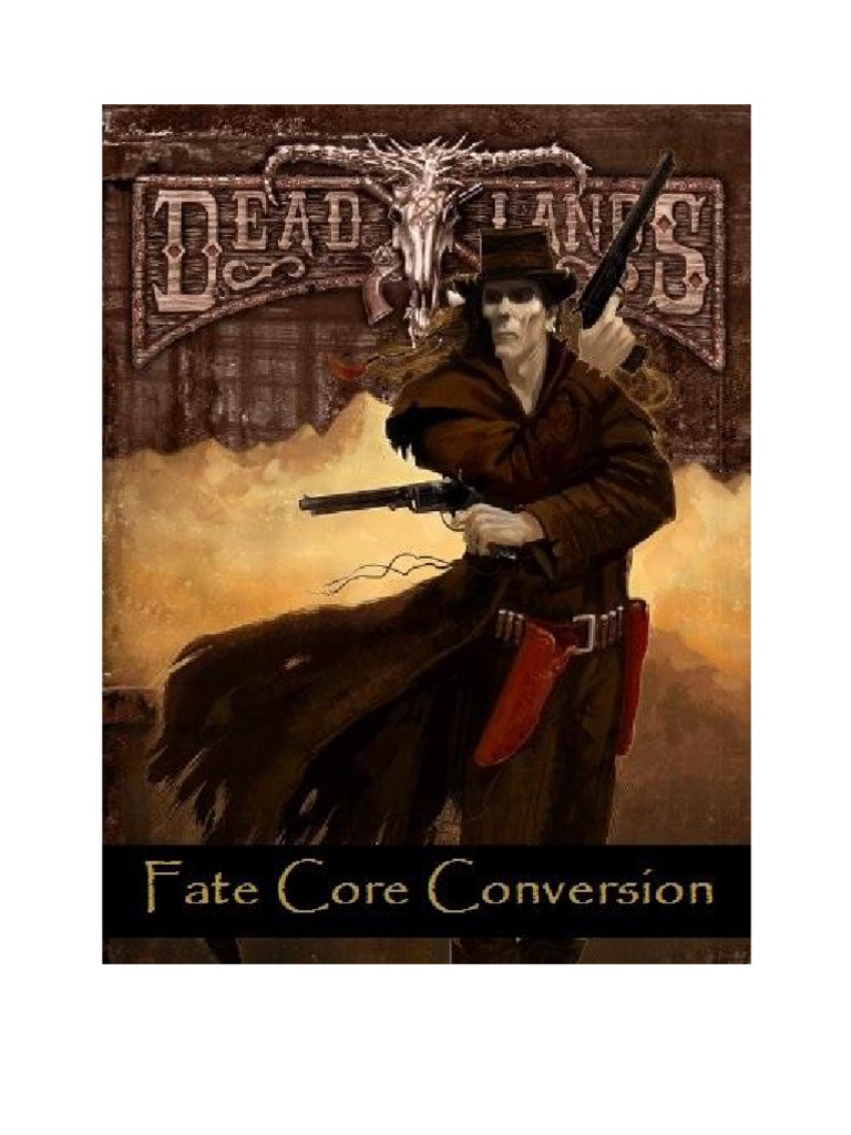 Deadlands Fate Core RPG Guide | PDF