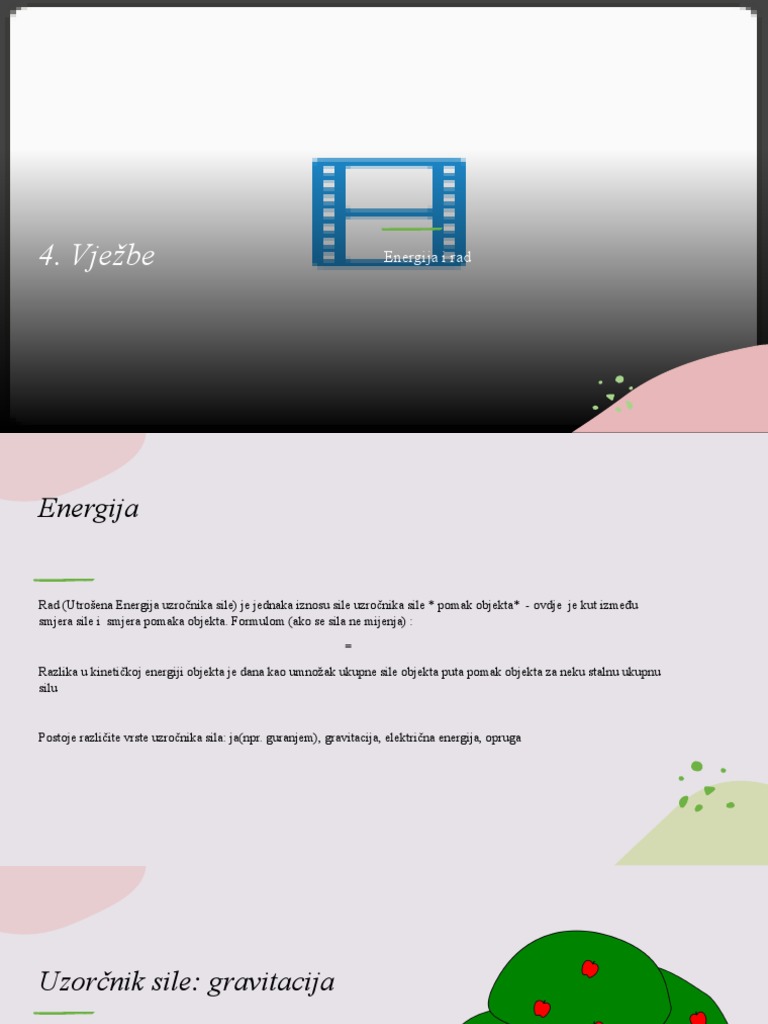 Vjezbe 4 Fizika 1 | PDF