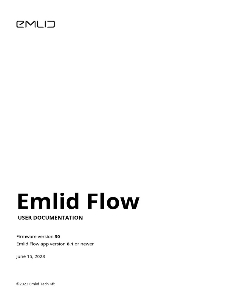 Emlid Flow User Documentation Guide | PDF | Antenna (Radio) | Surveying