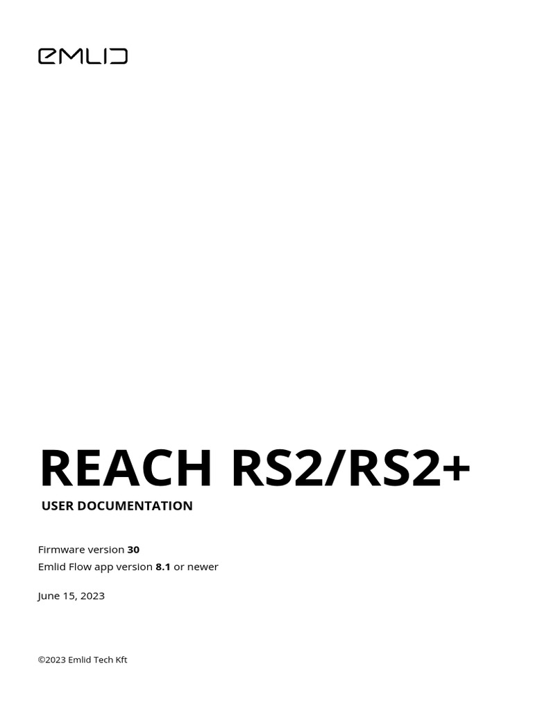 Reach RS2 RS2 User Documentation | PDF | Wi Fi | Google Play
