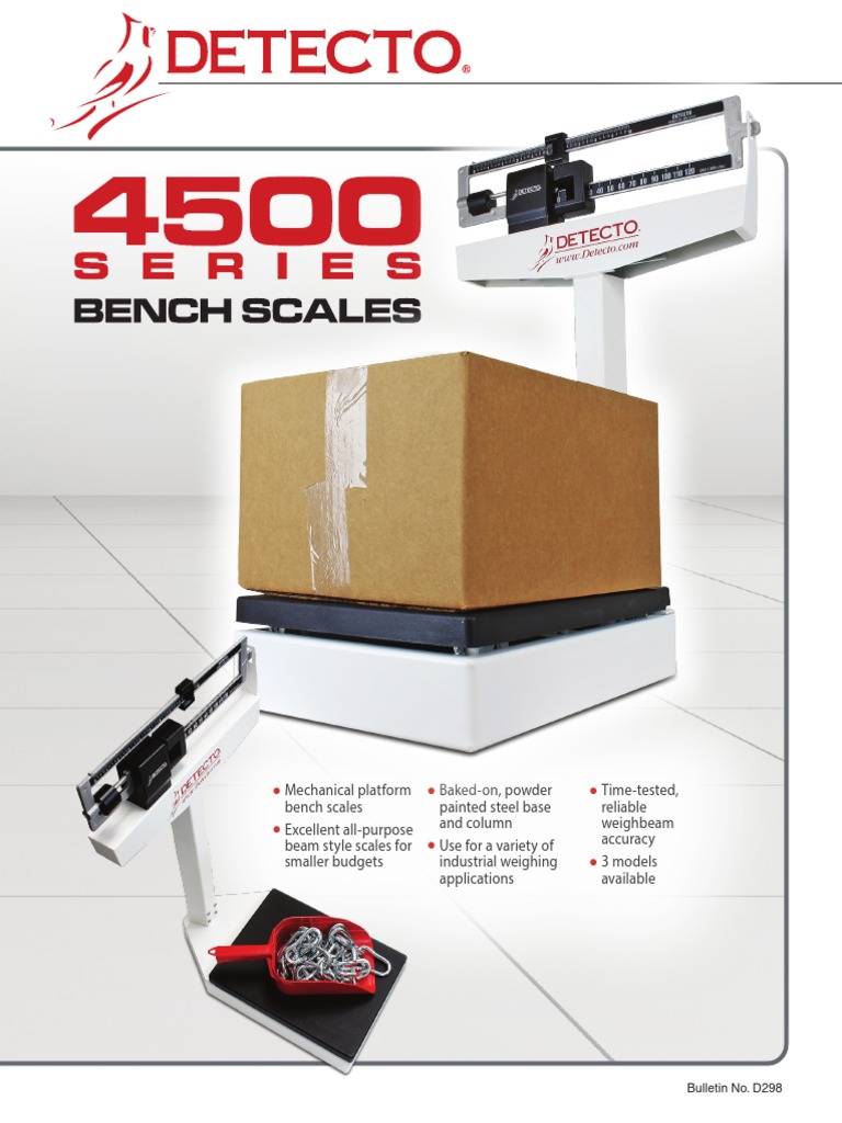 4500 Series Bench Scales Bulletin | PDF | Home & Garden