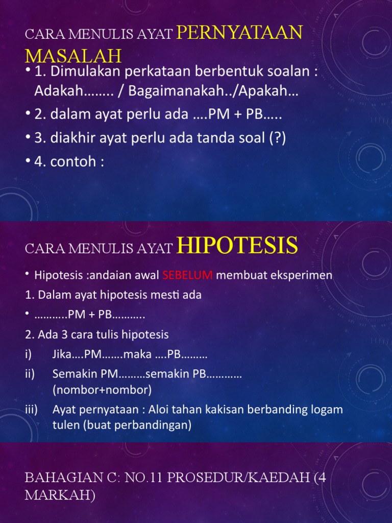 Teknik Menjawab Soalan 11 Sains KSSM | PDF | Seni & Disiplin Bahasa | Sains & Matematika