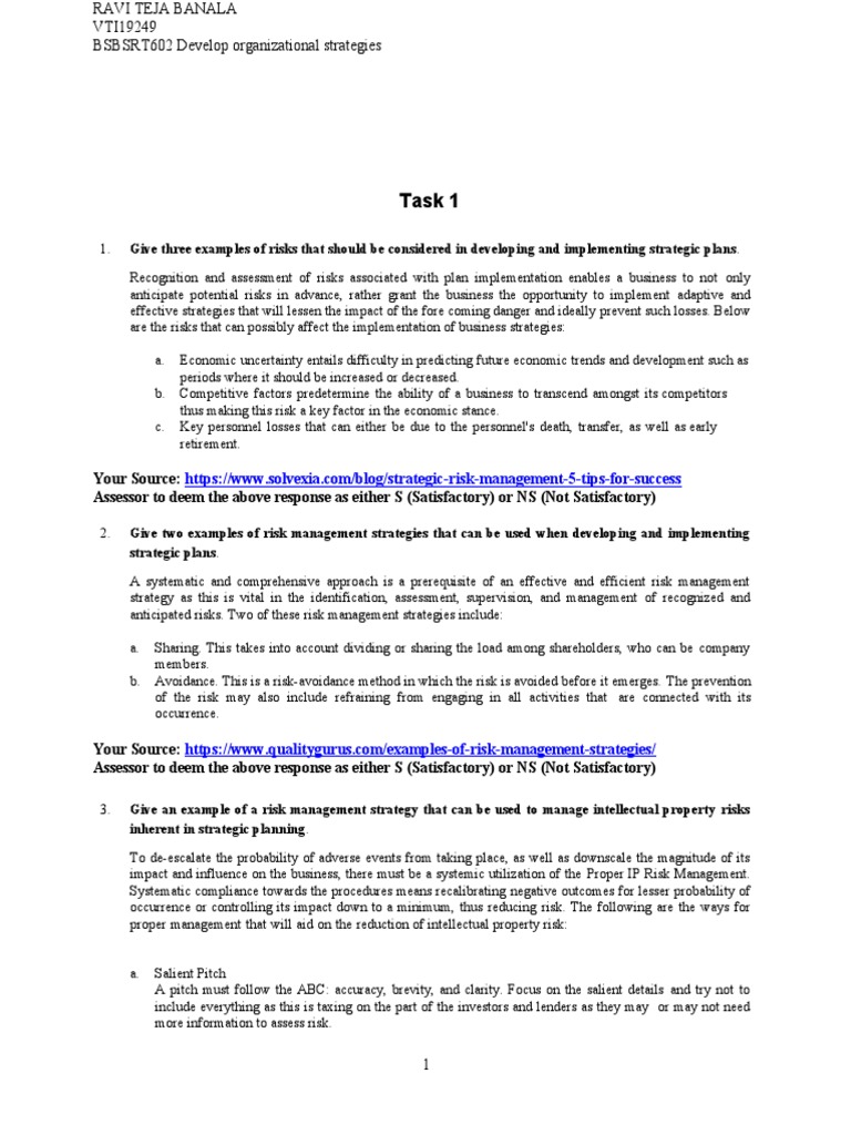 BSBSTR602 Task 1 | PDF | Swot Analysis | Cost–Benefit Analysis