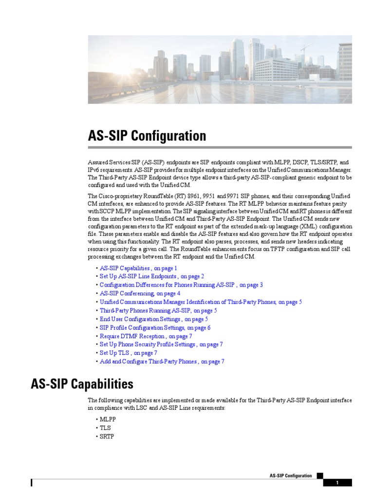 Cucm Bk C95aba82 00 Admin Guide 100 Appendix 01101101 Pdf Session Initiation Protocol User