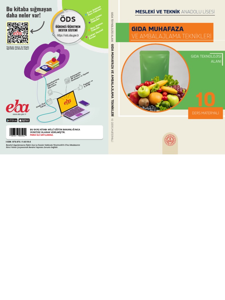 Gida Muhafaza Ve Ambalajlama Teknikleri | PDF