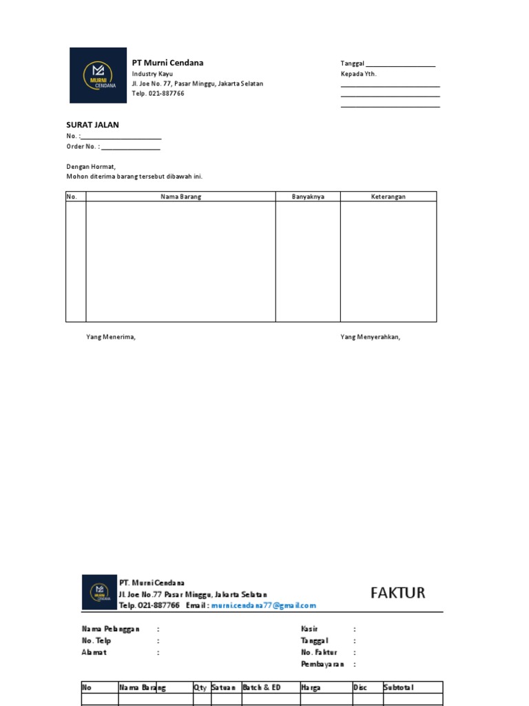 Kumpulan Template SARPRAS | PDF