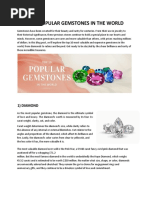 GIA's Colored Stone Essential's Reference Guide | PDF | Gemstone | Quartz