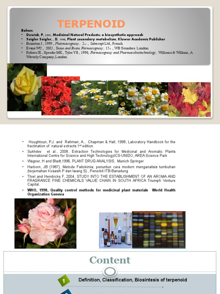 Terpenoids: A Guide for Researchers | PDF