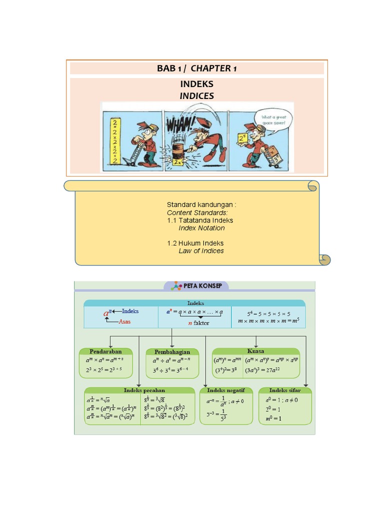 Bab 1 Indeks (Nor Khali Salmiah) | PDF
