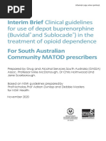 Buvidal Guidance for OST Providers | PDF | Self-Improvement ...