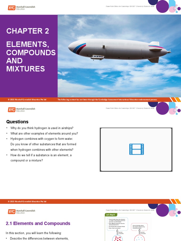 Mce Igcse Chemistry PPT c02 | Download Free PDF | Chemical Compounds ...