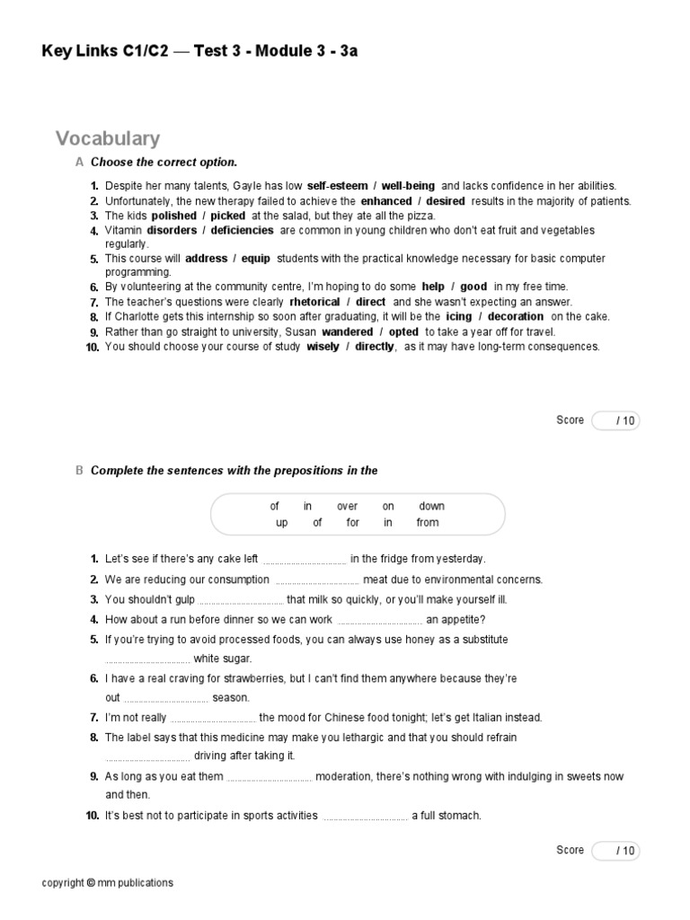 Key Links C1-C2 Test 3 | PDF | Memory