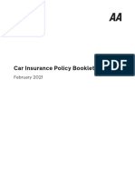 Policy Booklet | PDF | Insurance | Traffic Collision