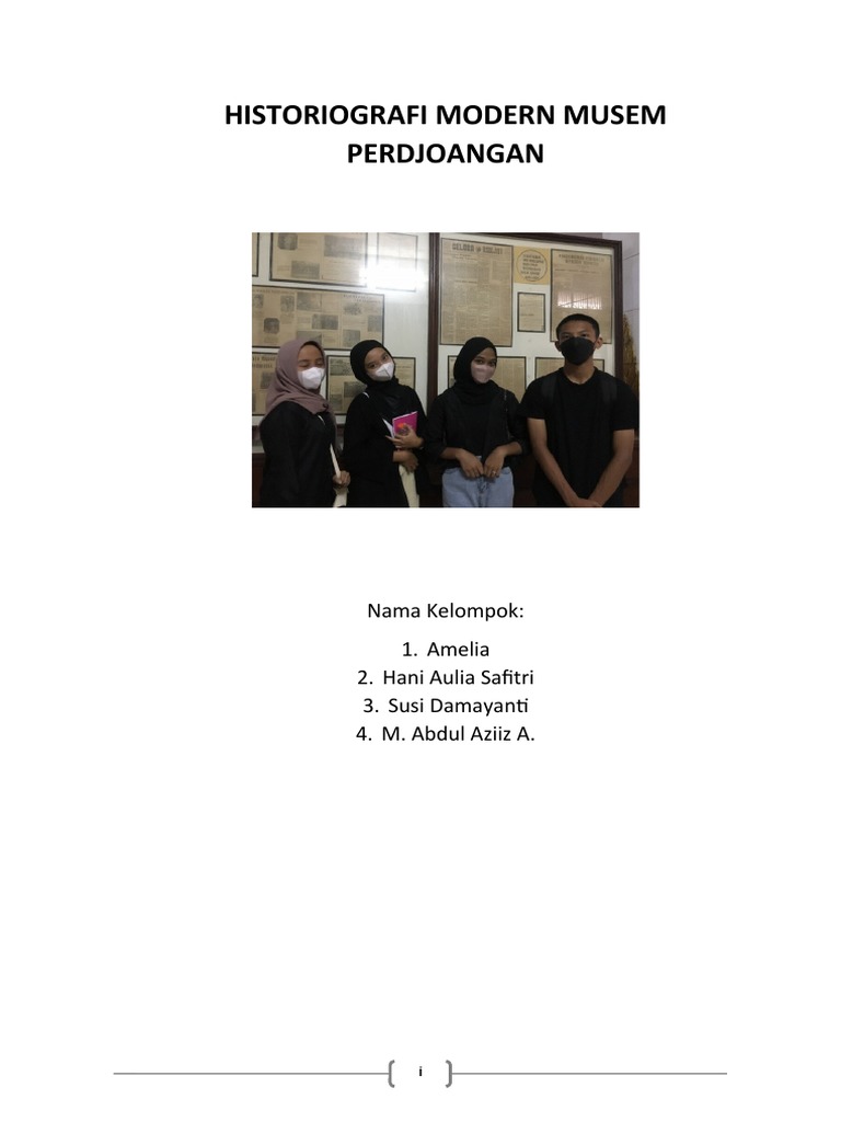 Proposal Sejarah Perdjoangan Bogor | PDF