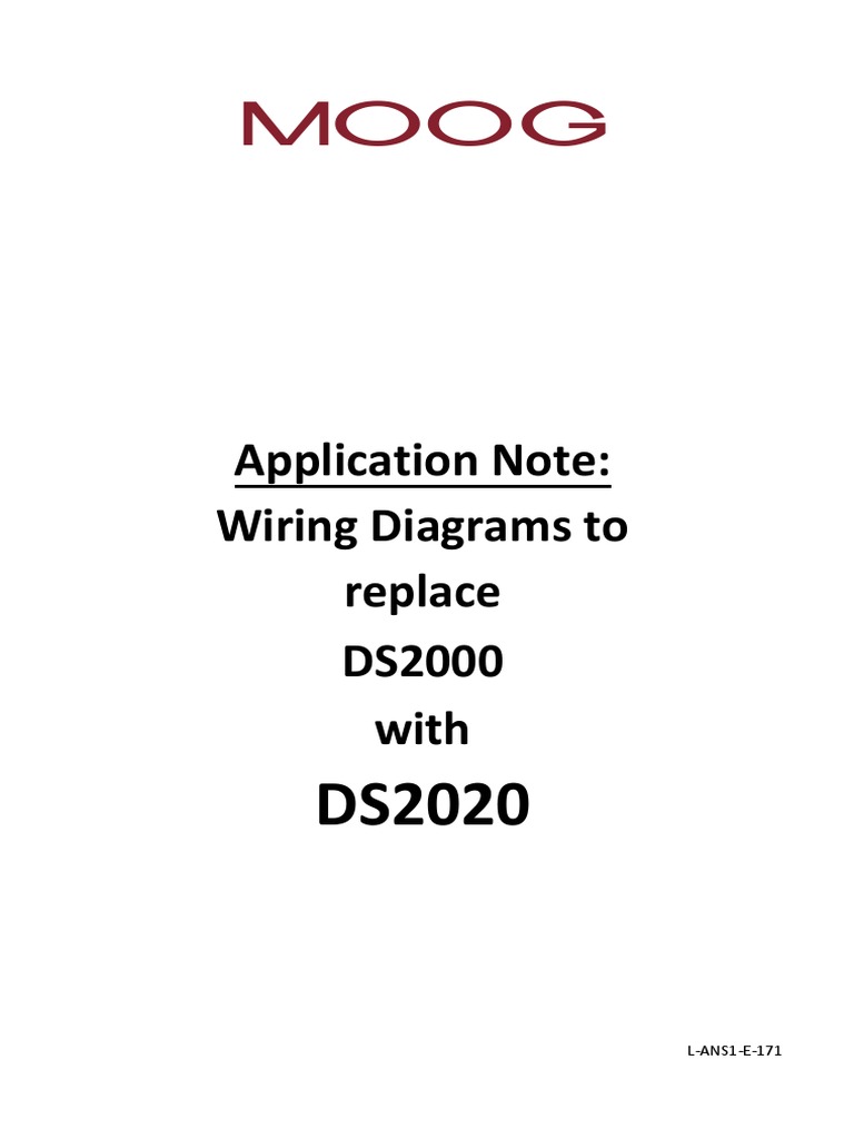 From DS2000 To DS2020 - Application Note | PDF | Electric Motor ...