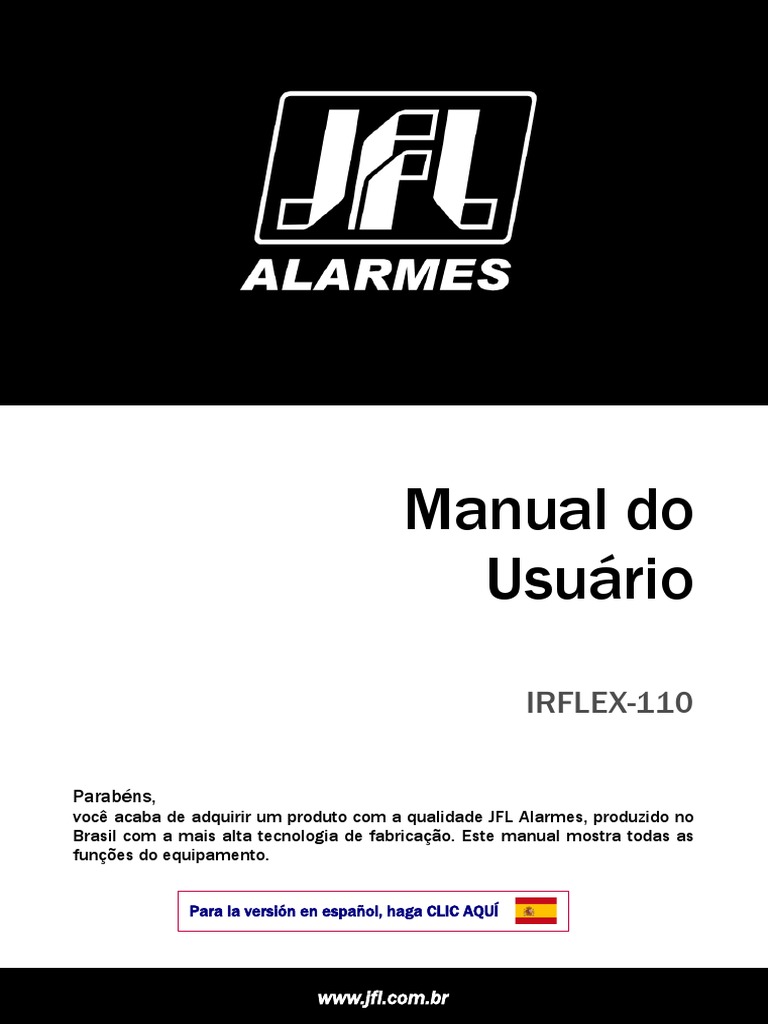 Irflex 110 Manual JFL | PDF