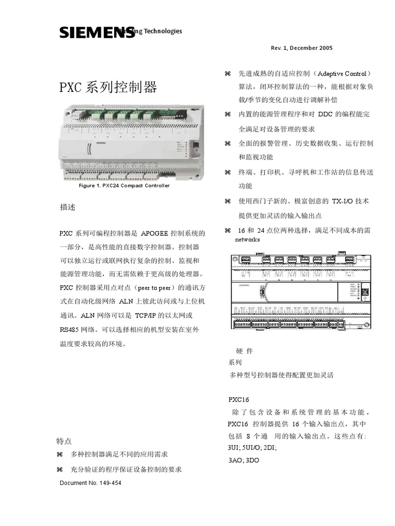 PXC系列控制器 | PDF