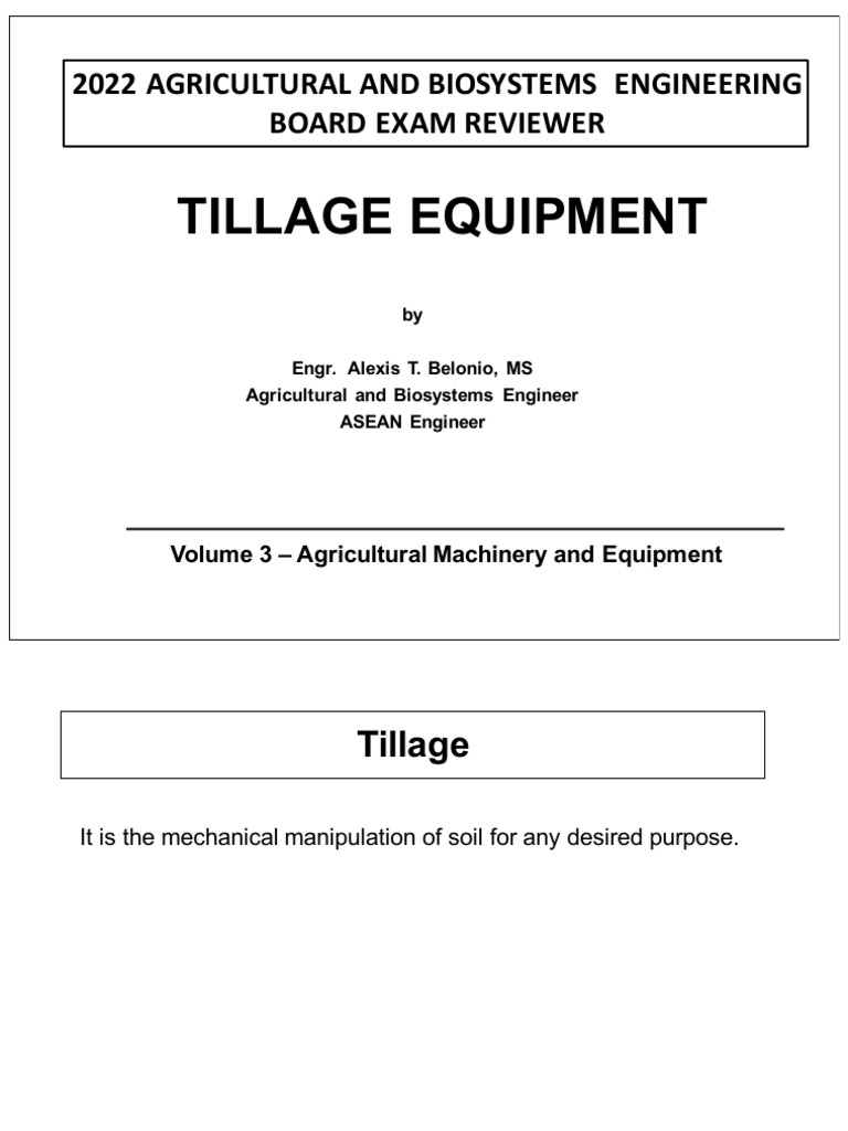 AMM - Chap 04 - Tillage Equipment | PDF | Tillage | Plough