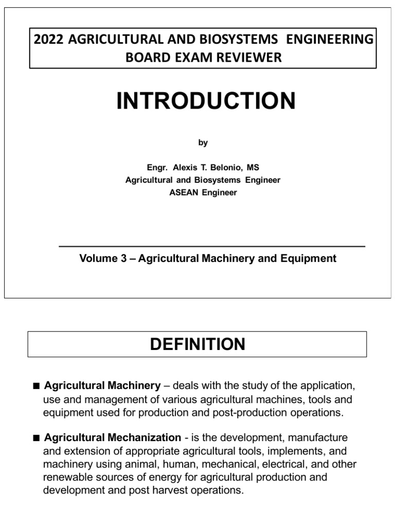 AMM - Chap 01 - Introduction | PDF