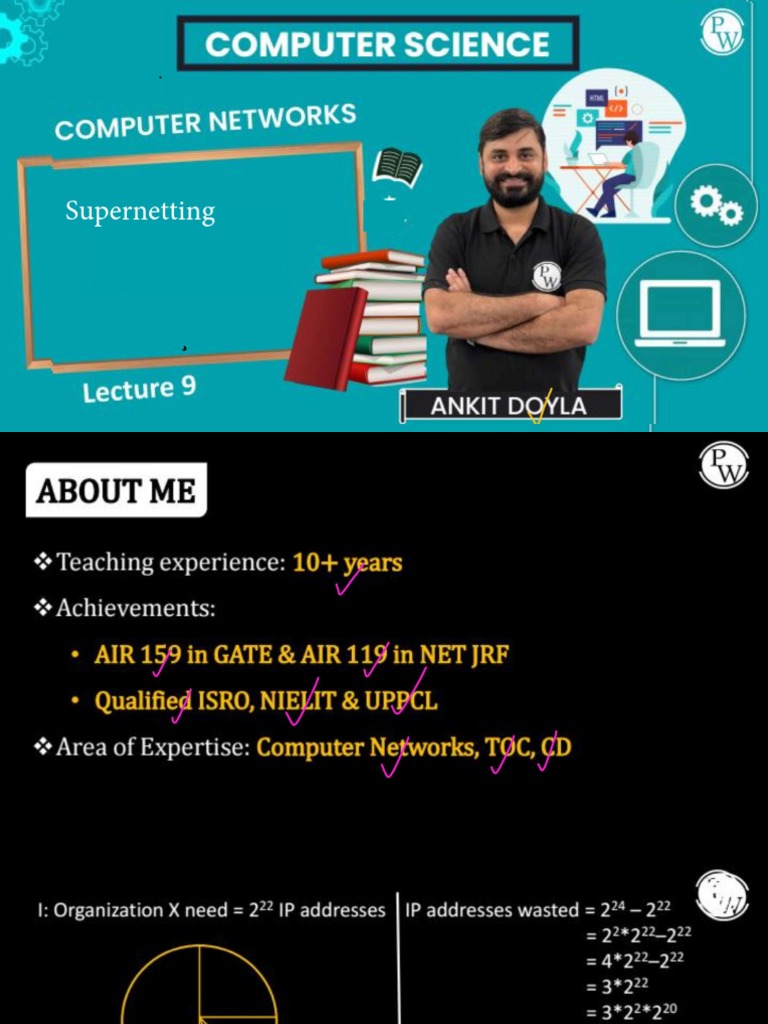 Computer Networks 09 Supernetting Class Notes Gate Crash Course 2023 Computer Science Pdf