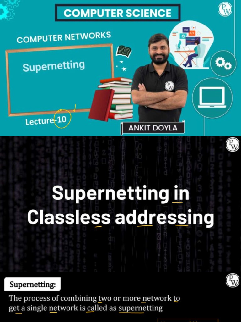 Supernetting 10 Class Notes Gate Crash Course 2023 Computer Science Pdf