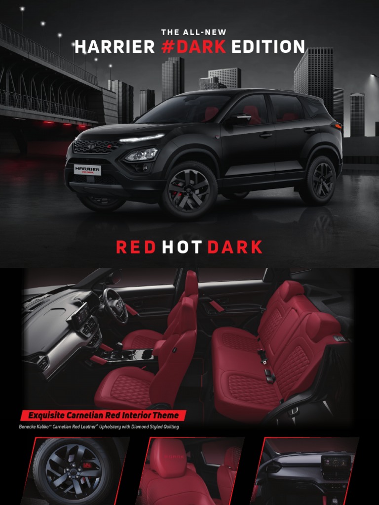 TATA - Harrier - Red Dark - Brochure - Horizontal | PDF | Land Vehicles ...