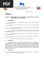 NHQ-PNP General Orders No. DPL-18-03 PRO 9 | PDF