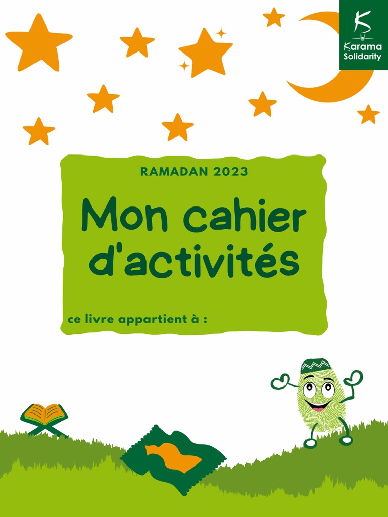 Mon Cahier D'activités FR | PDF