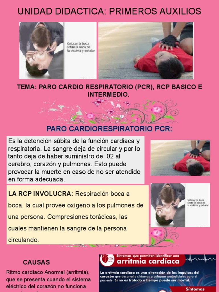 RCP RCP PPT Expo | PDF | Reanimación cardiopulmonar | Corazón