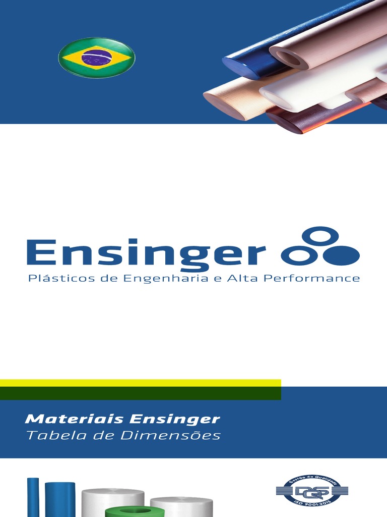 Catálogo de Dimensões Ensinger Brasil - Ver. Outubro de 2020 | PDF