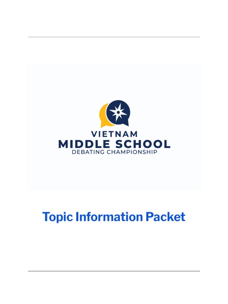 (VMDC) Topic Information Packet | PDF | Science & Mathematics